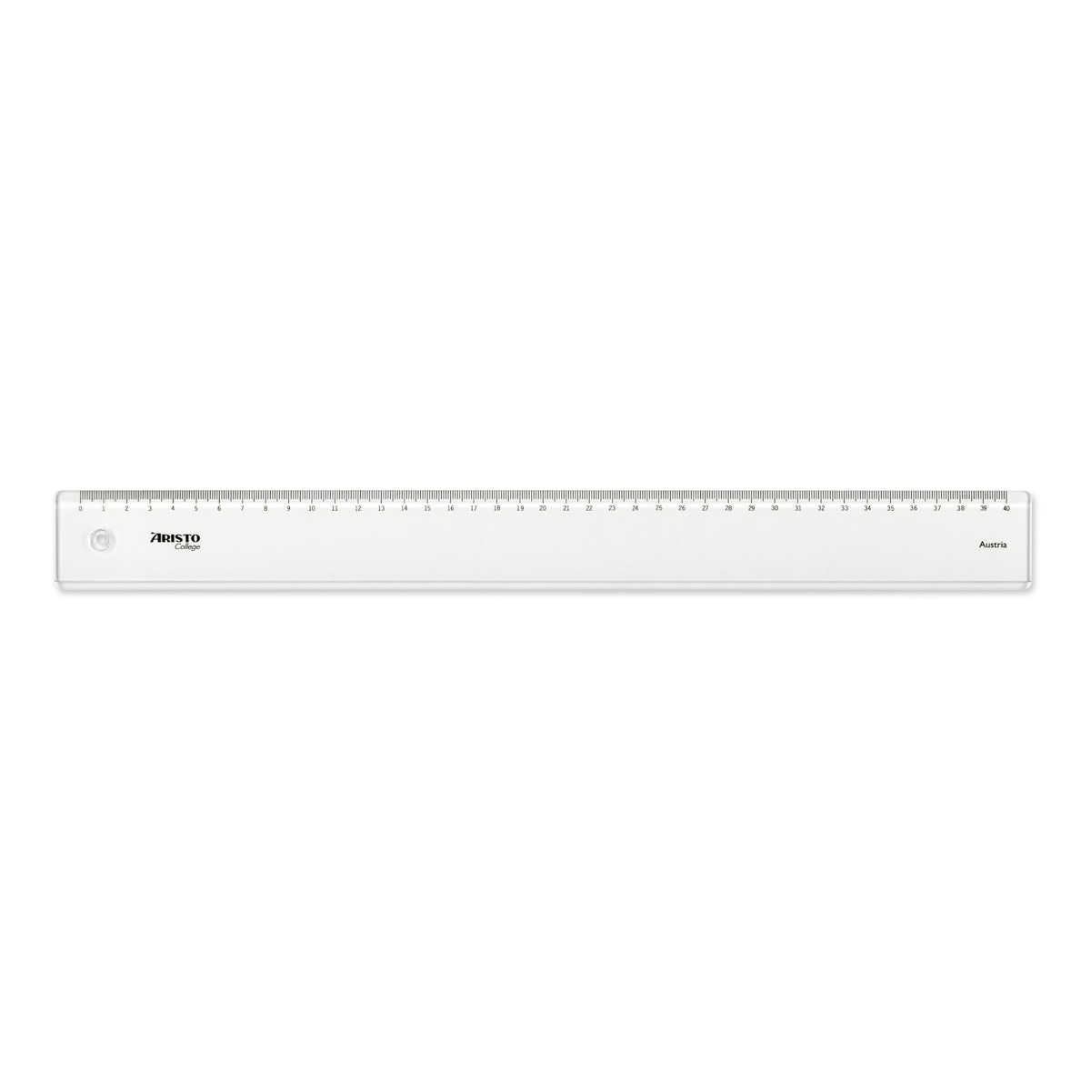 Aristo College Lineal 40 cm glasklar, mit Facette, Tuschekante ab 2,10 ...